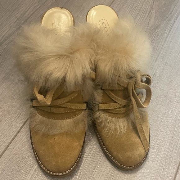 Coach | Shoes | Coach Fur Heels | Poshmark